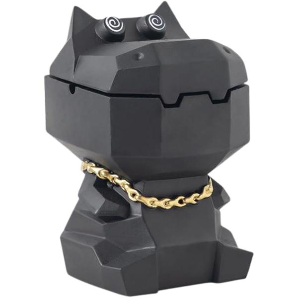 バリエーションコード : 2BUO9TVKCI「カバ型のオシャレな蓋つき灰皿」蓋付きで臭いを防げる、かわいいカバ型の灰皿。インテリアとしても楽しめるユニークなデザインでお部屋のアクセントととしてもオススメ。「蓋付きで臭いを防げて清潔さをキー...