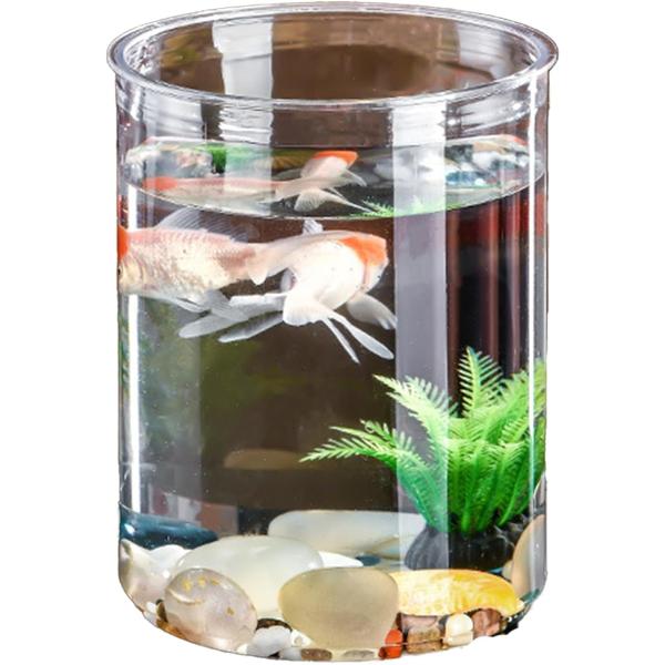 バリエーションコード : 2B9GDNY3NN「透明度が高い素材で美しさを演出」高透明度のPET素材を使用し、光をたっぷり通すことで、水中の植物や生き物をより美しく魅せます。滑らかな丸型フォルムは、お部屋のインテリアにも馴染みやすく、おしゃ...