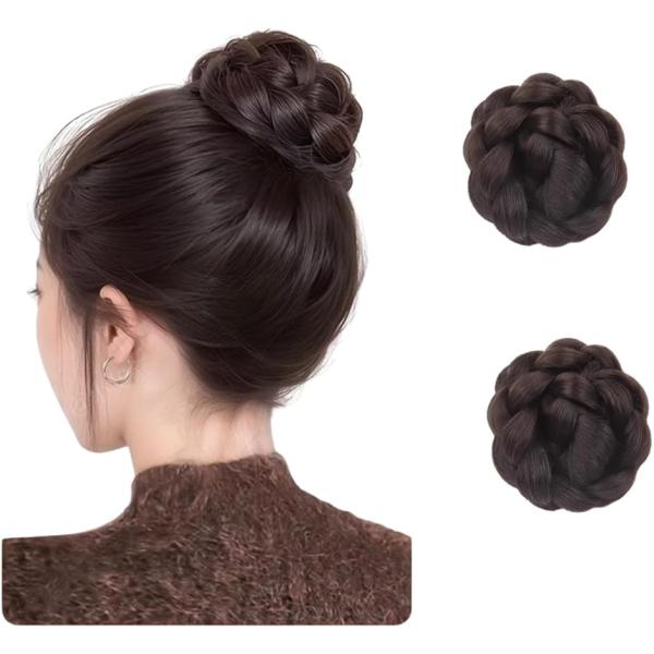 バリエーションコード : 2BUP49JN6G「ナチュラル感とオシャレ感を両立」ナチュラルな髪のような質感と見た目を実現したお団子ウィッグ。髪飾りやヘアデザインに悩んでいる人にとって、簡単にヘアスタイルを変えることができる便利な商品です。結...