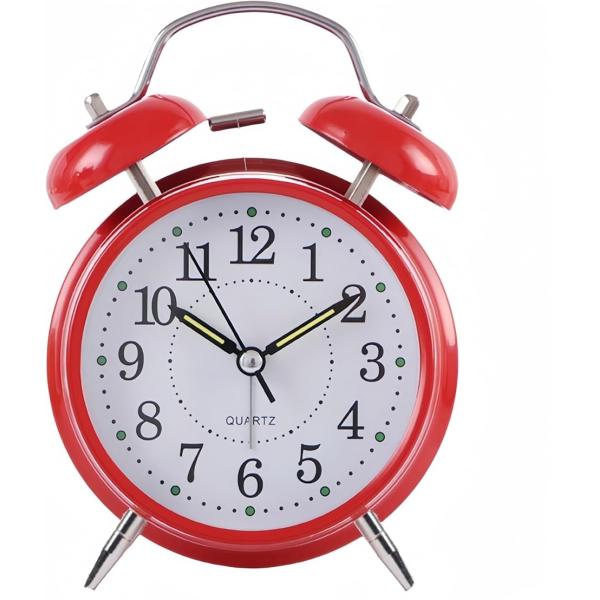 バリエーションコード : 2BRJXIF4IO「目覚まし時計 起きられない人用 双鈴」この振動 爆音目覚まし時計は、絶対起きれる目覚まし時計です。この大音量 おしゃれなアナログ うるさい目覚まし時計は、双鈴があり、ハンマーが左右のベルを叩き...