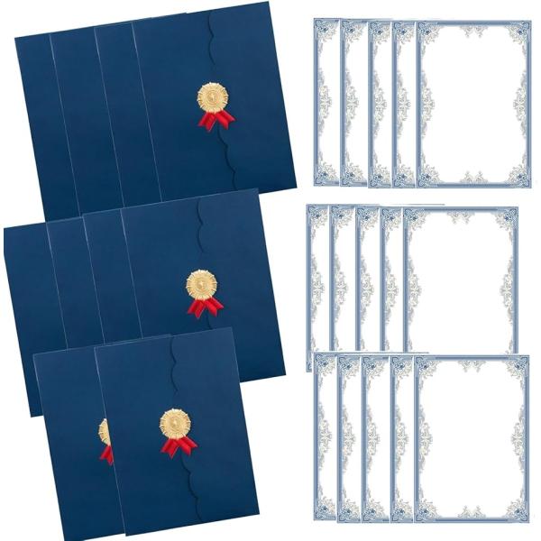 バリエーションコード : 2BUPKYG33Q「賞状ケースセットで格調高く贈呈」大切な表彰や感謝状を、格式あるスタイルで演出できる賞状入れセット。ケースは10枚、賞状用紙は書き損じに備えて15枚入り。表彰式や修了式、社内イベントなど多様な場...