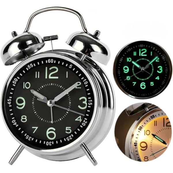 バリエーションコード : 2BUPLY0NOI「高音量でしっかり起こす。」 ツインベルと金属ハンマーを採用した大音量設計で、深い眠りの方でもしっかり起床できます。静音秒針でカチカチ音が気にならず、寝室・子供部屋・オフィスなど静かな環境にも最...