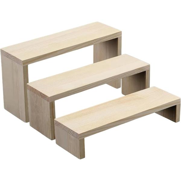 バリエーションコード : 2BUPS5CPIS大切なフィギュアやアクスタなどのコレクションを美しく引き立てる、温かみのある木製ディスプレイスタンドです。お好みに合わせて一段から三段まで自由に組み合わせられます。どんなインテリアにも馴染むシン...