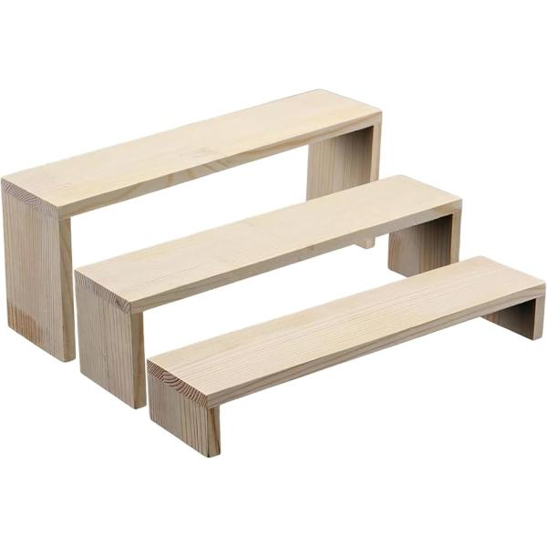 バリエーションコード : 2BUPS5CPIS大切なフィギュアやアクスタなどのコレクションを美しく引き立てる、温かみのある木製ディスプレイスタンドです。お好みに合わせて一段から三段まで自由に組み合わせられます。どんなインテリアにも馴染むシン...