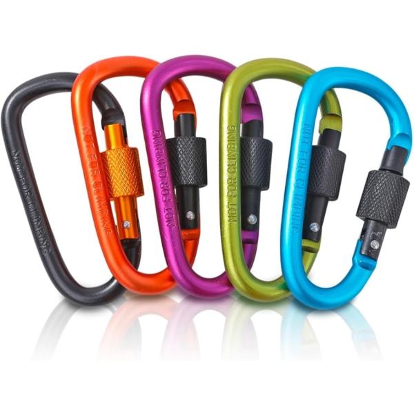 バリエーションコード : 2BUPUKYKPN「注意」安全上、登山やクライミングなど危険なスポーツには使用しないでください「片手でカチッ。片手で簡単に固定しよう」 このカラビナには「ツイストロック」という仕組みが使われています。ネジをくるっ...