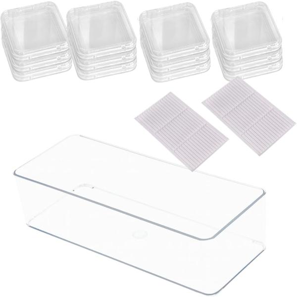 「ネイルチップケース」高品質な透明アクリル素材を使用した付け爪収納ボックス。中身のネイルチップが一目で確認できる優れた可視性を実現。デザインや色の違いが簡単に判別でき、お気に入りのネイルを素早く選べます。ほこりから守りながら、美しい状態を保...