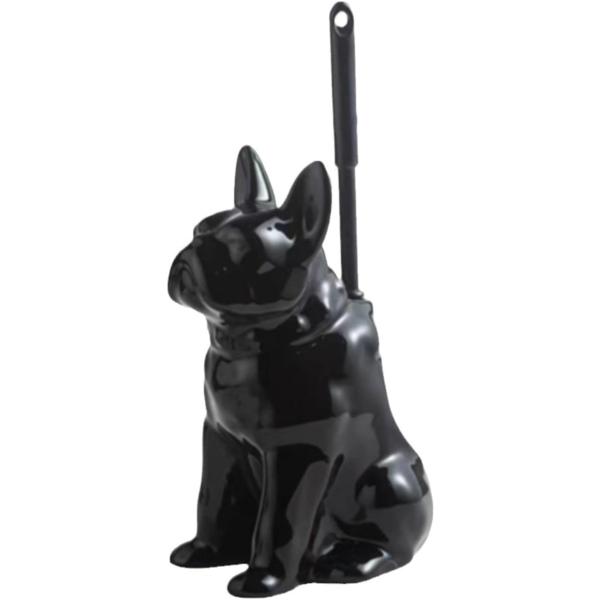 バリエーションコード : 2BUPX4WICWお洒落で可愛いフレンチブルドッグ型のトイレブラシホルダー。インテリアとしても映える洗練デザインで、トイレ空間を一気にスタイリッシュに演出します。存在感のあるフォルムが、毎日の掃除をちょっと楽しく...