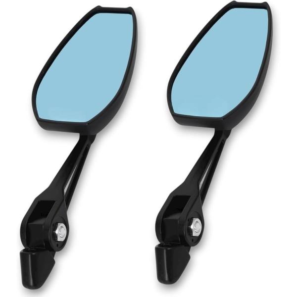 バリエーションコード : 2BUQ8C8L93バイク ミラー アルミ 左右セット 汎用タイプ 角度調整可 GB350S GSX400 CB400SF SR400 Z400 ZRX1100 ZRX1200 XJR1200 XJR1300など対...