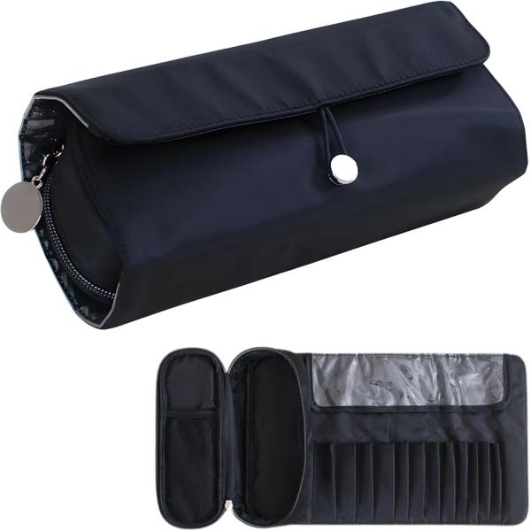 「折りたたみでスッキリ収納」持ち運びに便利な折り畳み式デザインで、メイクブラシや化粧道具をすっきり整理。使うときはサッと広げて一目で見やすく、旅行や外出先でも快適にお使いいただけます。「防水素材で安心」高品質な防水・防塵素材を採用し、化粧品...