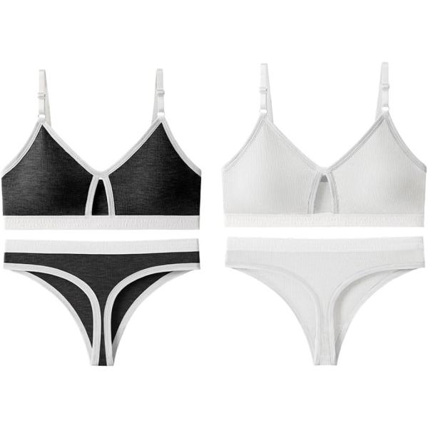 バリエーションコード : 2BUQUSGNVWスポーツブラ、ノンワイヤー、ショーツ、Tバックが揃ったセット。締め付け感のない、軽い着心地で動きやすさを追求しました。Tバックのショーツセットで、洗練されたスポーティーなスタイルを演出します。キ...