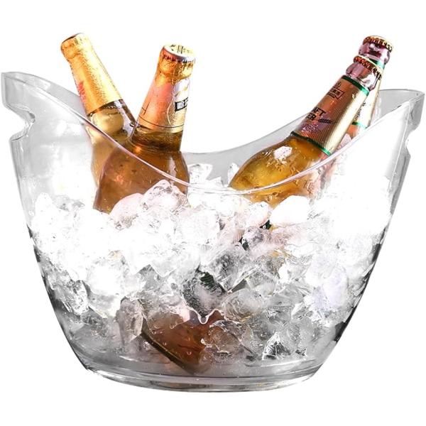 バリエーションコード : 2BUQUVS9VOシャンパン・ワイン・ビール・焼酎・ジュース・水などあらゆるドリンクを冷やせるアクリル製ボトルクーラーです。ボトルと一緒に氷を入れることで冷蔵庫の無い環境でも、保冷状態が続いて飲み頃をキープします...