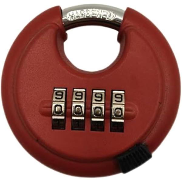 バリエーションコード : 2BUR68QPQ3ちょっと大き目、円形のダイヤル式南京錠です。ゲート、ガレージ、物置、フェンス、倉庫、学校、ジム、オフィスなど、屋内外での使用に適しています。耐切断性に優れた硬化ステンレス鋼シャックルを使用してい...