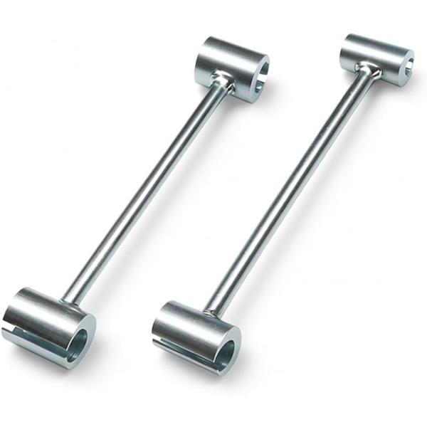 「二本セット」8〜19?mm用と19〜25?mm用の2本を同梱。各サイズにフィットする口径がヒンジをがっちり捉え、手の力をムダなく活かしてスムーズに起こせます。扉を外さず差し込むだけで住宅ドアから防火扉まで大小丁番を素早く矯正。工具交換のロ...