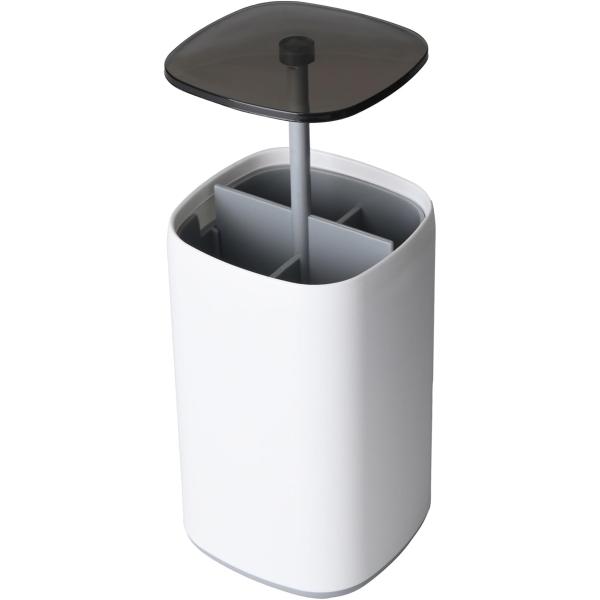 バリエーションコード : 2BURGRJVXRワンタッチで簡単に爪楊枝を取り出せる爪楊枝ケースです。シンプルでスタイリッシュなデザインですので、お部屋の内装やインテリアにマッチいたします。4つの仕切りがあるため、爪楊枝だけでなく、綿棒や歯間...