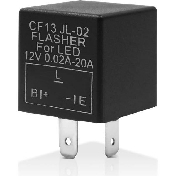 バリエーションコード : 2BURKDW6K4「ウィンカーの点滅速度を自由に変えれる。 」バイク、車用　IC ウィンカーリレー LED化のハイフラ防止 ウインカーの修理・交換に。「高品質なABSを採用」燃えにくく、衝撃、摩耗や熱に強い素材で...