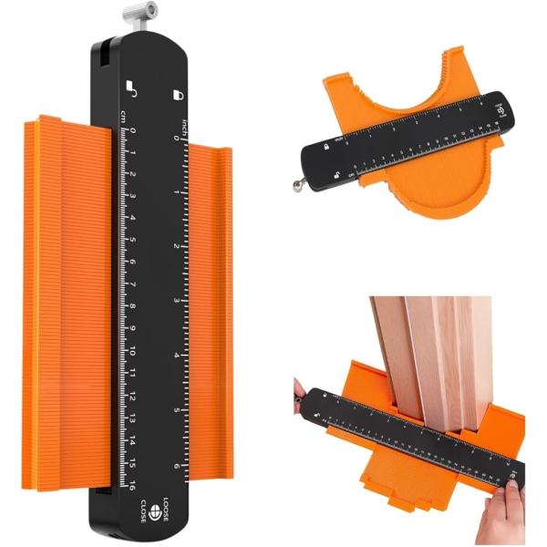 バリエーションコード : 2BURSUHH9O「複雑な形状を瞬時に再現」凹凸や曲線のある対象物の形状をそのまま写し取れるコンターゲージです。タイルや配管まわりの加工にも便利です。「ロック付きでずれない」ロック機構を搭載しているので、測定後の...