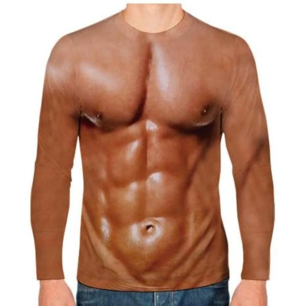 バリエーションコード : 2BUS914HRD「デザイン」3Dプリントの長袖Tシャツ。この商品を着ると、あなたは街でセクシーなハンサムボーイとなり、男女問わず注目を集めるでしょう。伸縮性に優れた素材で、洗濯しても色落ちしません。3Dデザイン...