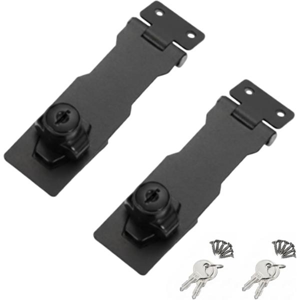 バリエーションコード : 2BUSLKLDGQ「後付け可能な補助錠」鍵のないデスクやキャビネット、引き戸、開き戸などに、後付けで簡単にロックできる2個セットの鍵です。貴重品管理や盗難防止、書類保管などのセキュリティ対策に最適で、DIYで手軽...