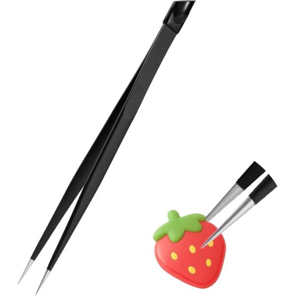 バリエーションコード : 2BUGLRCQWU高精度設計: 繊細な作業に最適な先端が細い精密ピンセット。シール、ネイル、プラモデルのパーツ作業に最適耐久性: 高品質な金属素材を使用し、長期間使用できる丈夫な作りで安定した把持力を実現多目的使...