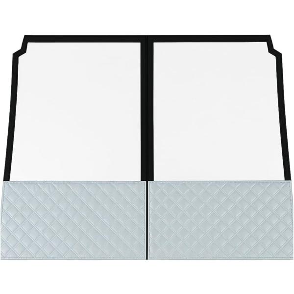 冷暖房効率を最大化：車内をしっかり仕切ることで、エアコンの効きが早くなり冷暖房効率アップ。無駄な燃費を抑え、快適温度を長時間キープします。透明ビニール素材で視界良好：高透明PVC素材を採用。閉めたままでも視界を遮らず、安全性を確保。運転席か...