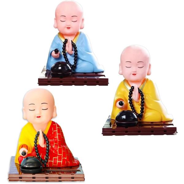 「太陽光で穏やかに動く車内アクセサリー」ソーラーパネルを搭載しており、太陽光を受けることで自動的に首や体が優しく揺れます。電池交換の必要がなく、日光が当たる場所に置くだけで動き出すため手軽にご使用いただけます。運転中の視界に入るたび、その穏...