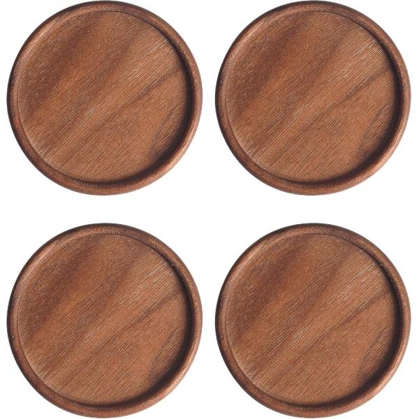 「高級感のある木製コースター」ブラックウォールナットを使用した、落ち着いた雰囲気と自然の温もりを感じられる木製コースターです。高級感があり、和洋どちらのシーンにも馴染むデザインで、茶托としてもご使用いただけます「来客時にもぴったり」同色のコ...