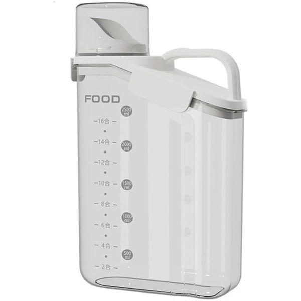 バリエーションコード : 2BUT995J33しっかり密閉で鮮度キープ フタにはゴムリングを採用し、高い密閉性を実現。湿気や虫の侵入を防ぎながら、ドライフードの鮮度を長持ちさせます。いつでも新鮮なごはんをペットに。残量がひと目でわかる透明ボ...