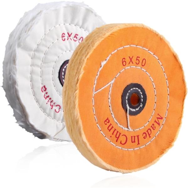 製品に含まれるもの:1つの白い研磨ホイールと1つの黄色の研磨ホイール、一方が過熱した場合、すぐにもう一方を交換して使用し続けることができ、作業効率が劇的に向上しますデザイン:高密度の綿布を50層積み重ねてプレスし、均一で安定した厚さを実現し...