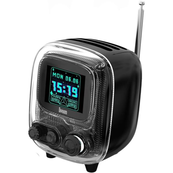 バリエーションコード : 2BUKONDULL「革新・レトロテレビの現代美学」DivoomのTiivooワイヤレススピーカーに、待望の第二世代「Tiivoo-2」が登場。これは単なるBluetoothスピーカーではなく、1970年代の「アン...