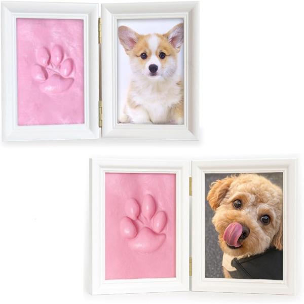 バリエーションコード : 2B433LRN50このメモリアルフォトフレームは、赤ちゃんの手形やペットの肉球を残せる記念アイテムです。写真と手形を一緒に飾れるため、成長の節目や家族との特別な瞬間を形として残すことができます。犬足型スタンプのよ...