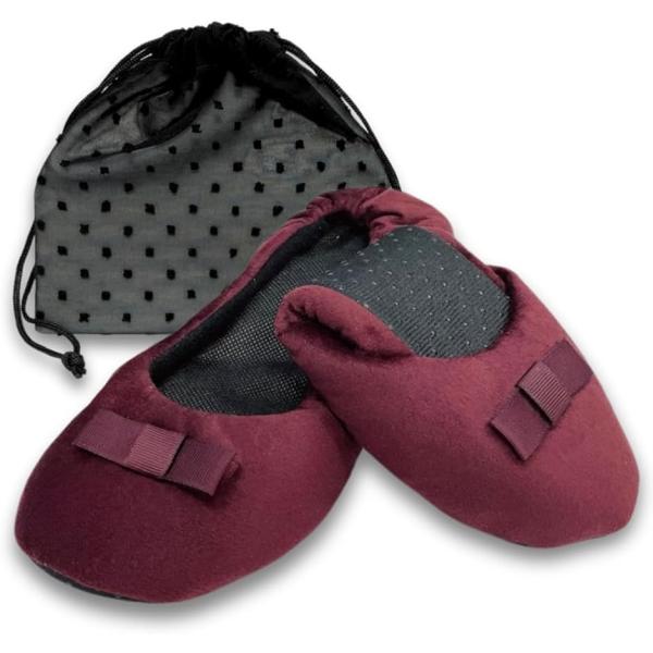 バリエーションコード : 2BUU0KLP9Dサイズ：スリッパ/FREE レディース約23.5〜24.5cm、巾着/W19xH19cm持ち運びに便利な折りたたみ式。バッグや車の中でスペースを取らず持ち運びにも収納にも便利な折りたたみ式のスリ...