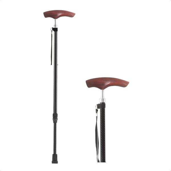 バリエーションコード : 2BUWUTVF1O「10段階で高さ調整OK。」3cmごとにお好みの高さにぴったり調節（77〜100cm）、ご自身に最適な長さでお使いいただけます。男性も女性も使いやすい。。重量:185gぐらい（1本）。材質：木製...