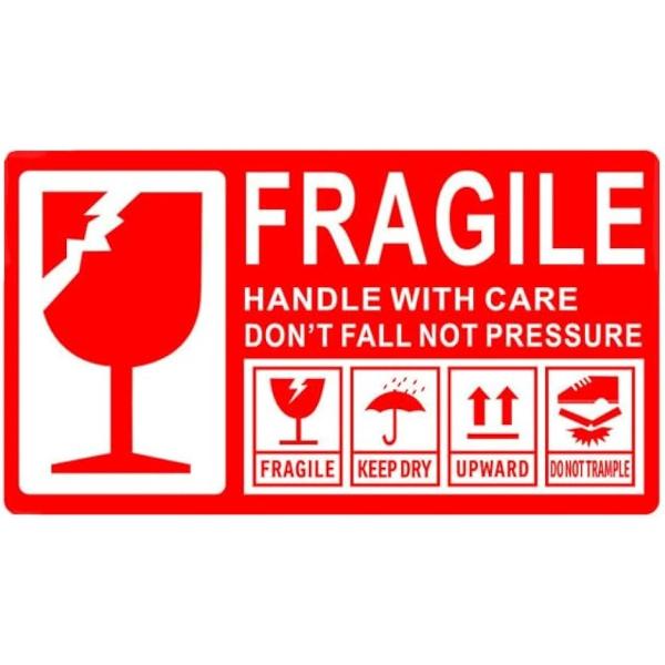 「安心の配送」この500枚セットの取扱注意標識シールを使用することで、配送中の破損リスクを大幅に軽減できます。大切な荷物が無事に届くことで、顧客満足度が向上し、リピート購入につながります。「簡単な貼付」9x5cmのコンパクトサイズで、どんな...