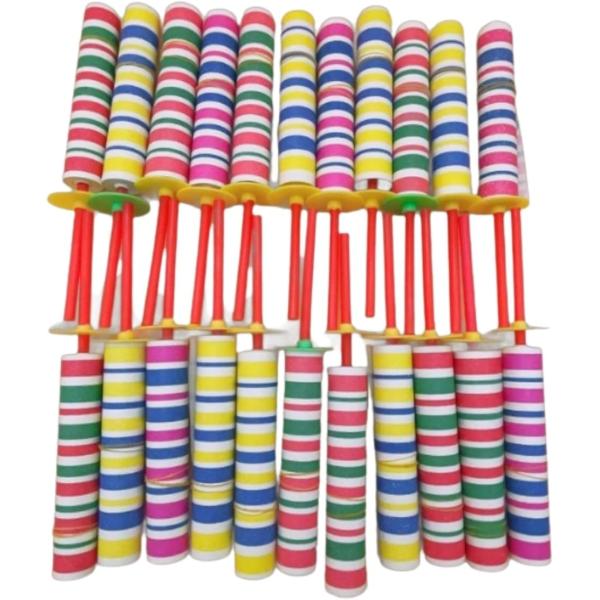 バリエーションコード : 2BUUQX8CRN「昔ながらの遊びを簡単に楽しめる安全なおもちゃ」紙製のヨーヨーは、シンプルながらカラフルで楽しい伝統的なおもちゃ。振るだけで遊べ、小さな子供も安心して使える安全設計です。「イベントやパーティーに...