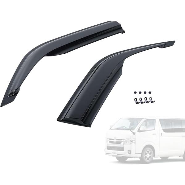 バリエーションコード : 2BUUT2T08F「雨の日も快適」このワイドバイザーは、雨の日でも窓を少し開けて換気が可能です。これにより、車内の湿気を軽減し、快適なドライブをサポートします。雨水の侵入を防ぎつつ、新鮮な空気を取り入れることがで...