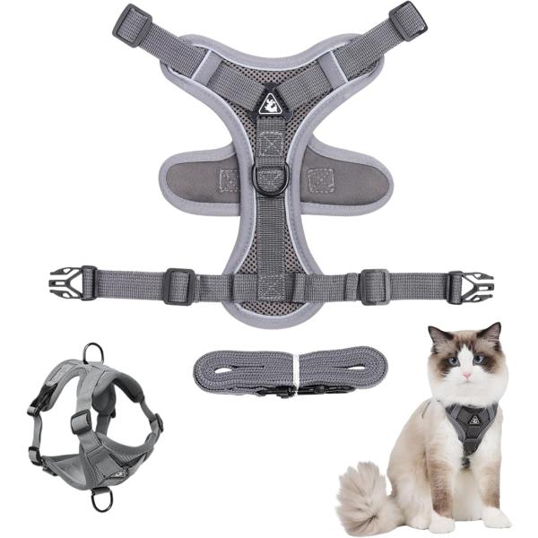バリエーションコード : 2BUUT9XGUS「安全性」このハーネスは抜けない設計で、猫ちゃんが急に動いても安心です。ダブルロック機能が付いているため、散歩中の不意の脱走を防ぎます。これにより、飼い主さんも安心してお散歩を楽しむことができま...