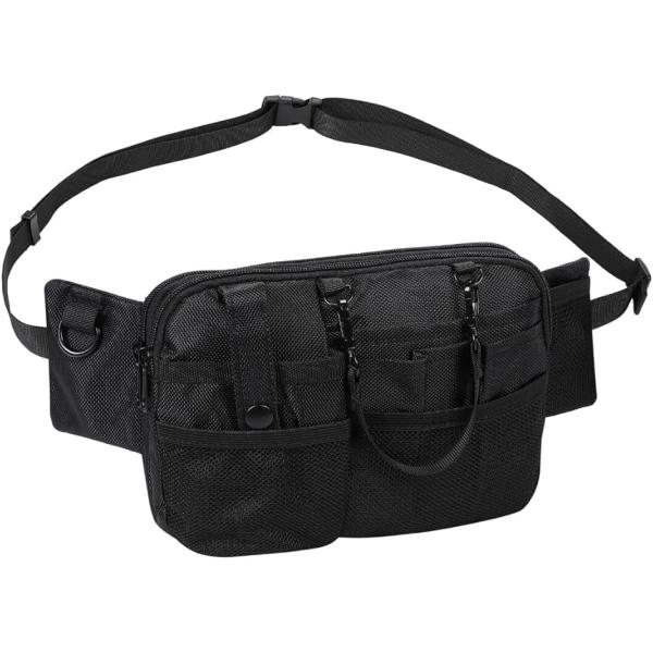 xこのナースポーチは仕事用に欠かせない収納力を備えており、ウエストポーチとして腰に装着すれば両手を自由に使えるため、看護師や美容師などの現場で効率的に動けます。ナースポシェットや小さめのショルダーポーチとしても使用可能で、さまざまな作業用ポ...