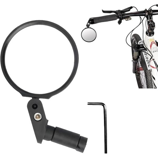 「手元でサッと後方確認」 バーエンド取付位置で視線移動が小さく、走行中の後方確認がしやすい設計。通勤・通学や街乗りでの安全確認をサポート。「取付かんたん・六角レンチ付属」 ハンドルエンドに差し込み、付属の六角レンチで固定するだけ。初めてのミ...