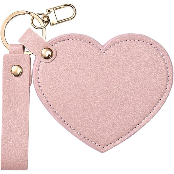 バリエーションコード : 2BUWF6OIVG「商品説明」持ち歩くだけで可愛さアップ。ハート型デザインのチャームミラーです。バッグやポーチに付けられるキーホルダータイプで、アクセサリー感覚で持ち運びが可能。開くと便利なミラー付きで、外出先で...