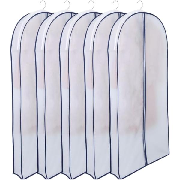 バリエーションコード : 2BUWFCG83X「幅広マチ付きで衣類を収納」厚手コートや複数の洋服もまとめて収納可能。衣類を吊るしたままホコリからガード。「通気性が良い不織布製」湿気やニオイがこもりにくい不織布素材。衣類を快適に長期保管できま...