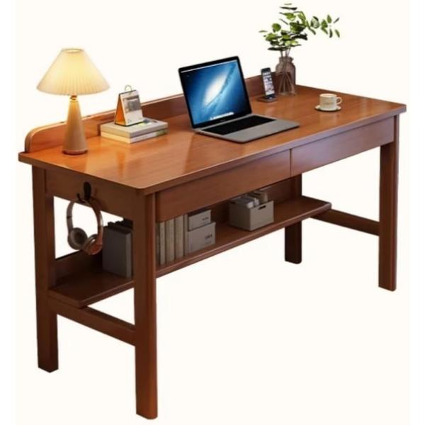 バリエーションコード : 2BRC8C2F2U「大容量収納システム」 引き出し（80cm:1個/100〜140cm:2個）と広い下棚を完備。教科書・ファイル・文具をたっぷり収納可能。側面フック付きでヘッドホンやカバンもスッキリ掛けられ、デス...