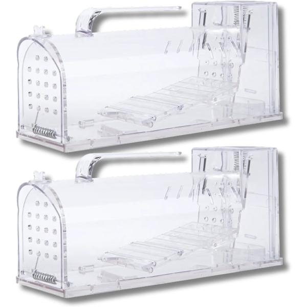 バリエーションコード : 2BUW9299OJ「薬剤不要で安全に捕獲」ネズミ捕りは屋内でのネズミ駆除に役立つ捕獲器具で、忌避剤や粘着シートを使用せず安全に捕獲できる設計です。再利用可能な無毒仕様で、ペットや小さなお子様がいるご家庭でも安心し...