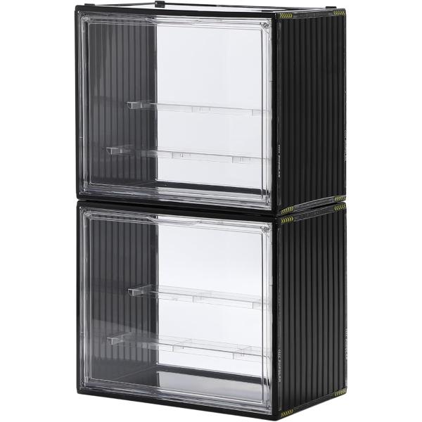 バリエーションコード : 2BUWPU2U8F「積み重ねできるコンテナ仕様」 ディスプレイケースやフィギュアケースとして便利なコンテナ仕様を採用し、仕切りを活用して効率的に収納できます。積み重ねが可能な設計なので、省スペースでコレクションを...