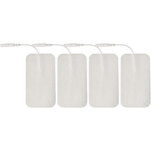 バリエーションコード : 2BJIYQDU9C「サイズ」角型５x9ｃｍ「内容量」2袋4枚入「プラグ」直径 2.0mm (世界標準サイズ)粘着パッドを使用するEMS機器に対応、繰り返しお使いになれます。初めてご購入の場合は、4 枚入りセットを...