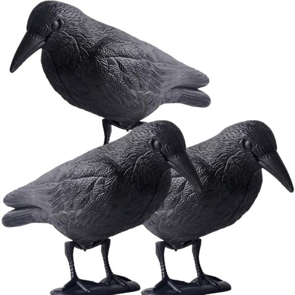 バリエーションコード : 2BUWS41S5D「鳥害の悩みをスマートに対策」朝のゴミ出しで散らかされた生ゴミ、ベランダの洗濯物への糞害に悩まされていませんか？大きなダミーカラスが、からすの縄張り意識を刺激して自然に追い払います。薬剤や大きな...