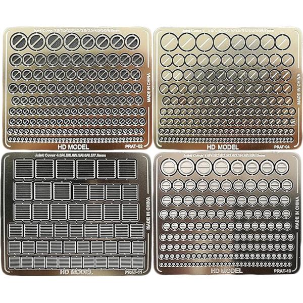 バリエーションコード : 2BUX0WPLH8プラモデルのディテールアップに。戦車、戦艦、ロボットなど、様々なスケールモデル製作を愛するモデラーへ。あなたの作品をワンランク上の仕上がりへと導く、ステンレス製エッチングパーツ4枚セットが登場し...