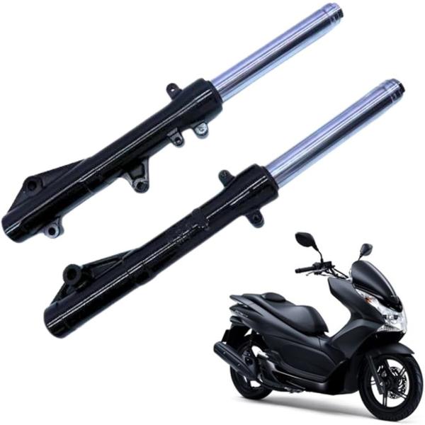 「適合車種｜PCX125/150対応」ホンダ PCX125 (JF28/JF56) および PCX150 (KF12/KF18) に適合するフロントフォーク左右セット。国内仕様・海外仕様どちらにも対応し、純正互換タイプのため安心して交換可能...