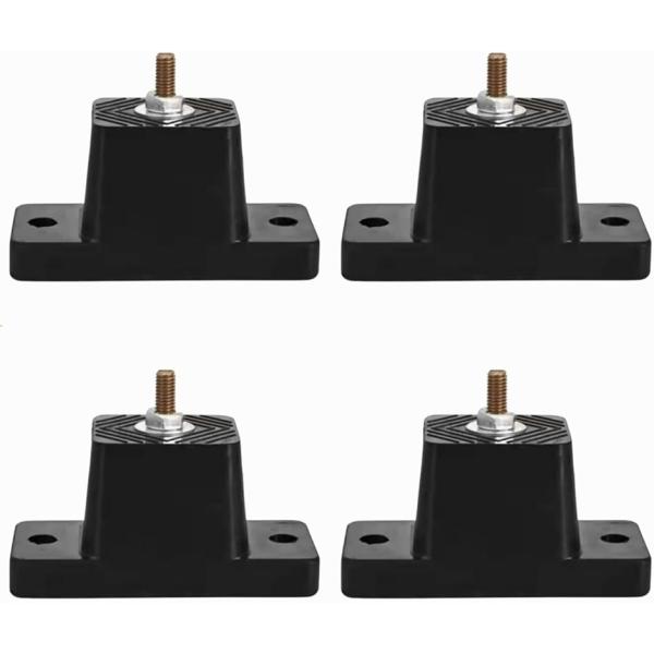 「エアコン室外機の騒音を効果的に軽減」本製品はゴム素材を使用し、室外機の振動やガタガタ音をしっかり吸収。騒音が気にならなくなるため、勉強や仕事に集中しやすく、快適な睡眠環境もサポートします。滑りにくい素材と形状で、設置した本体のズレを抑制。...