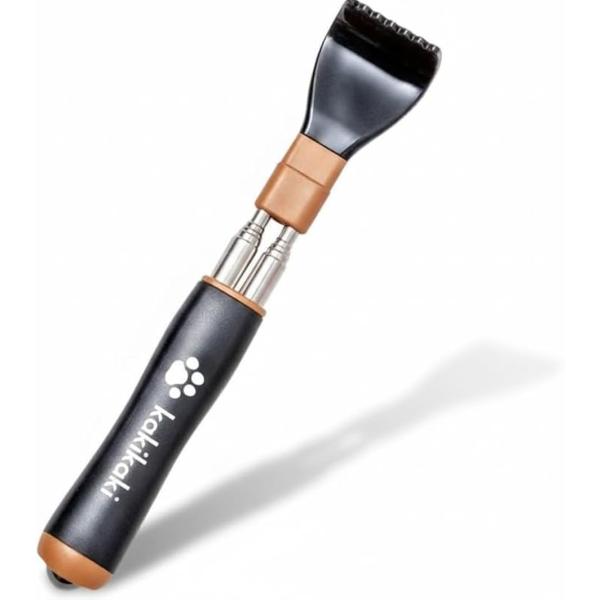 「伸縮自在でしっかり届く」最小約21.5cmから最大約54cmまで伸縮可能。背中や腰など手の届きにくい部分も簡単にかける、便利な孫の手です。「二本構造で安定感抜群」ステンレス製の2本伸縮棒を採用。伸ばしても「しならない」構造で、力をしっかり...