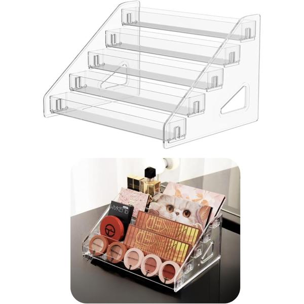 バリエーションコード : 2BUYX4TC89「シンプルに魅せる収納」透明アクリル素材がコスメを美しくディスプレイします。透明度の高いアクリル素材を使用し、お気に入りのコスメをおしゃれにディスプレイできます。「階段状で見やすく取り出しやすい...
